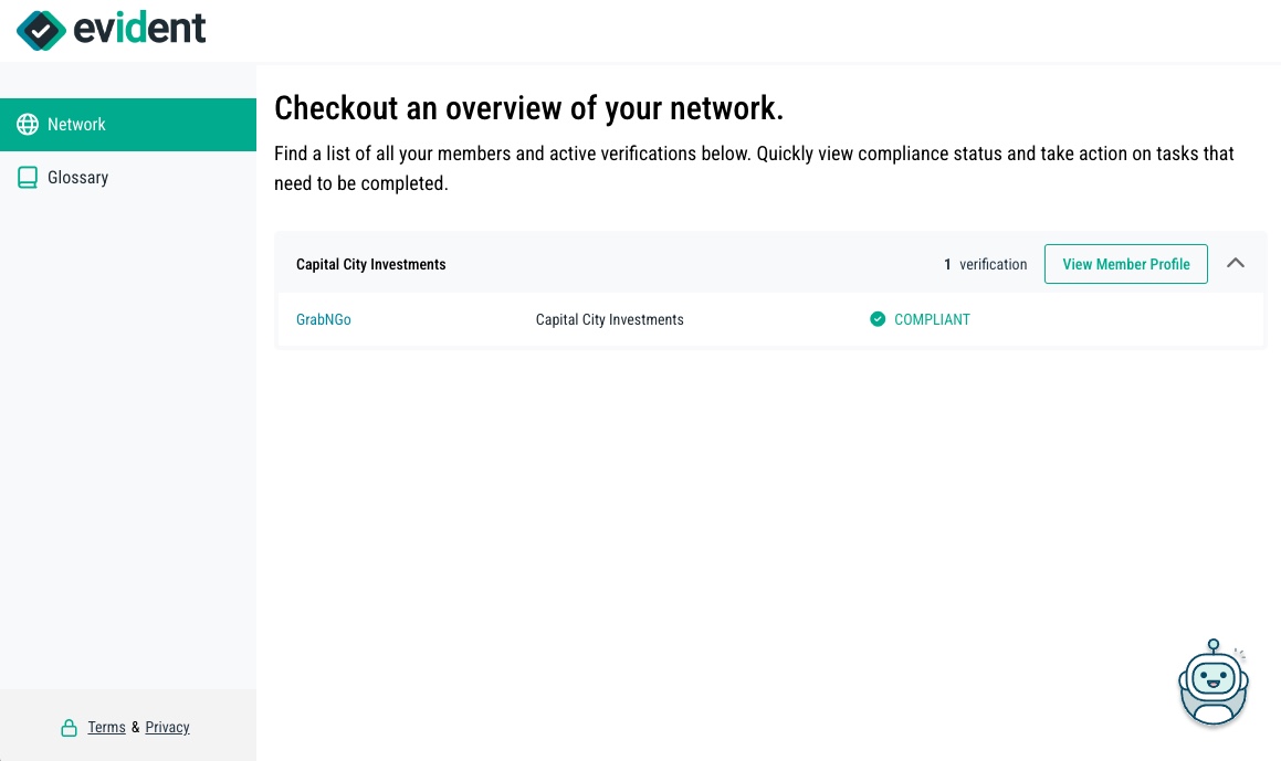 Evident Network: Creating an Account, Members, Verifications, and the ...
