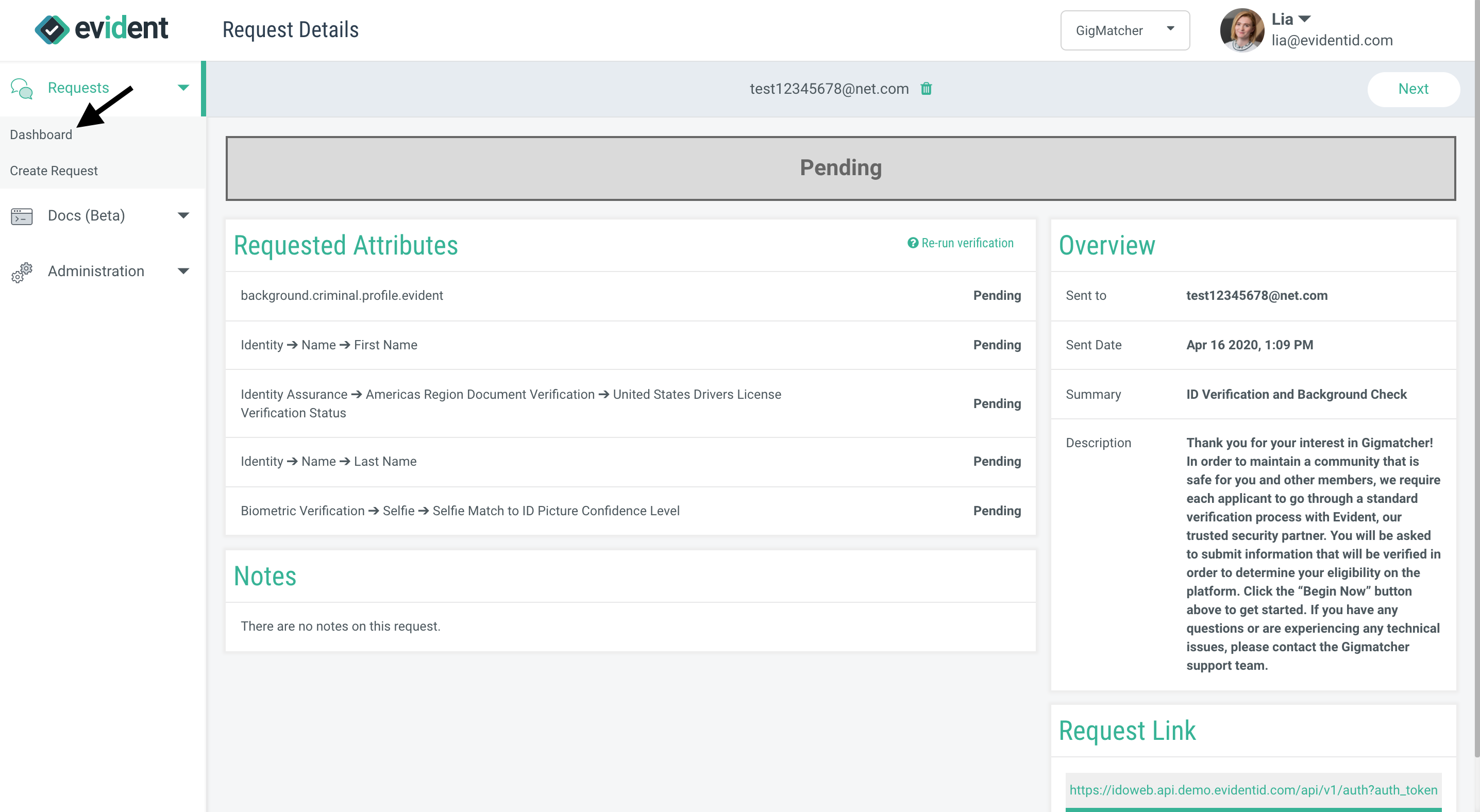 Navigating the Product: What Are The Components Of A Request? – Evident ID