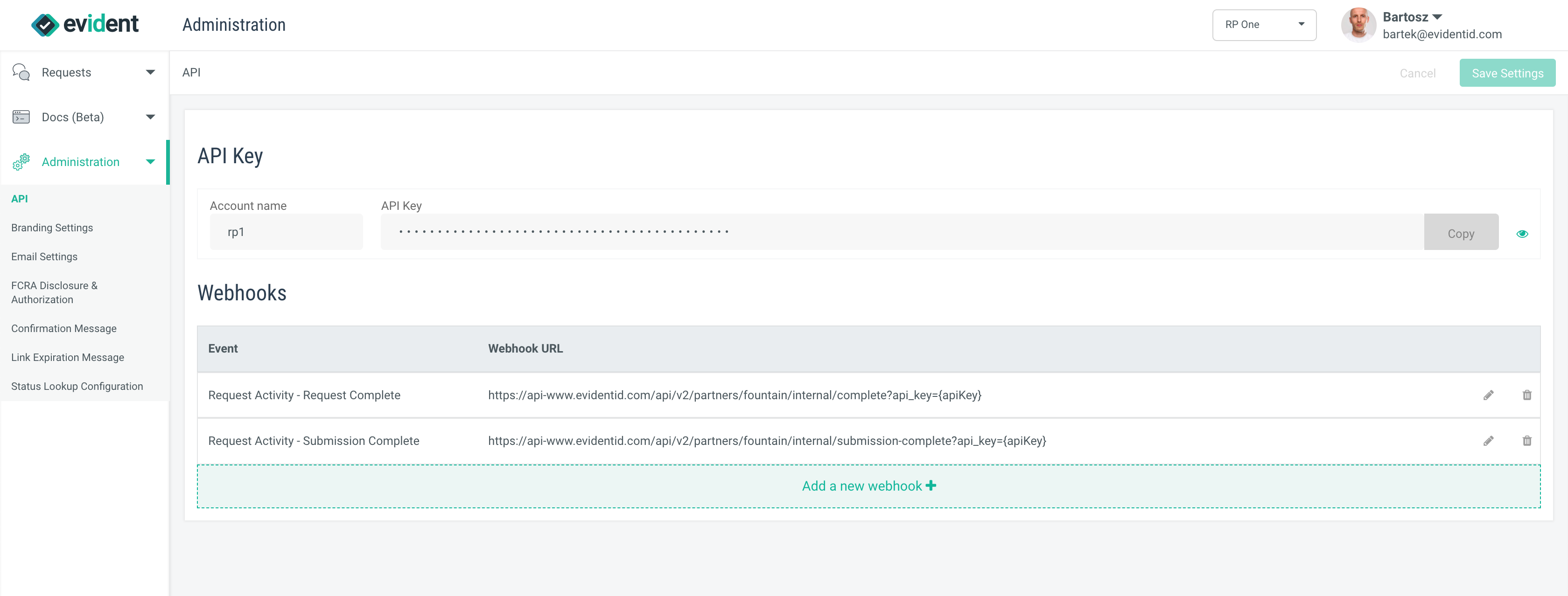 QuickStart Guide: Fountain-Evident integration – Evident ID