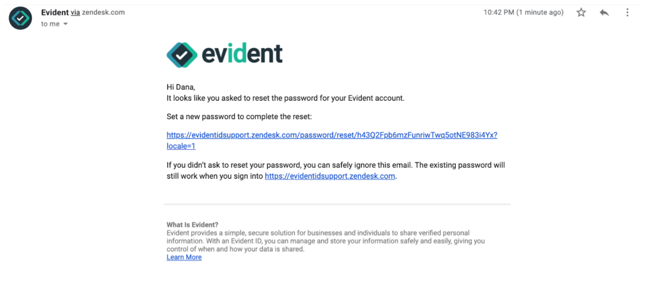 Accessing Evident Help Articles – Evident ID